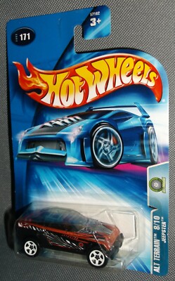 Hot Wheels 2003 #171 Alt Terrain #8 of 10 Jeepster Black Orange White ...