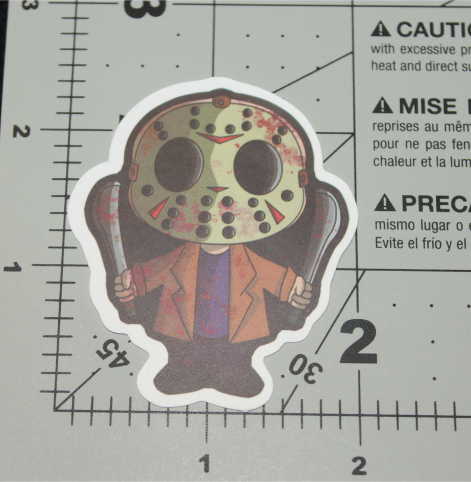 Friday the 13th Jason Voorhees Cute Chibi Kawaii Halloween Horror Movie ...