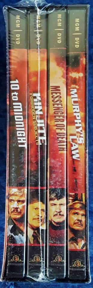 CHARLES BRONSON - DVD ACTION PACK - (4) DVD BOX SET - STILL SEALED ...