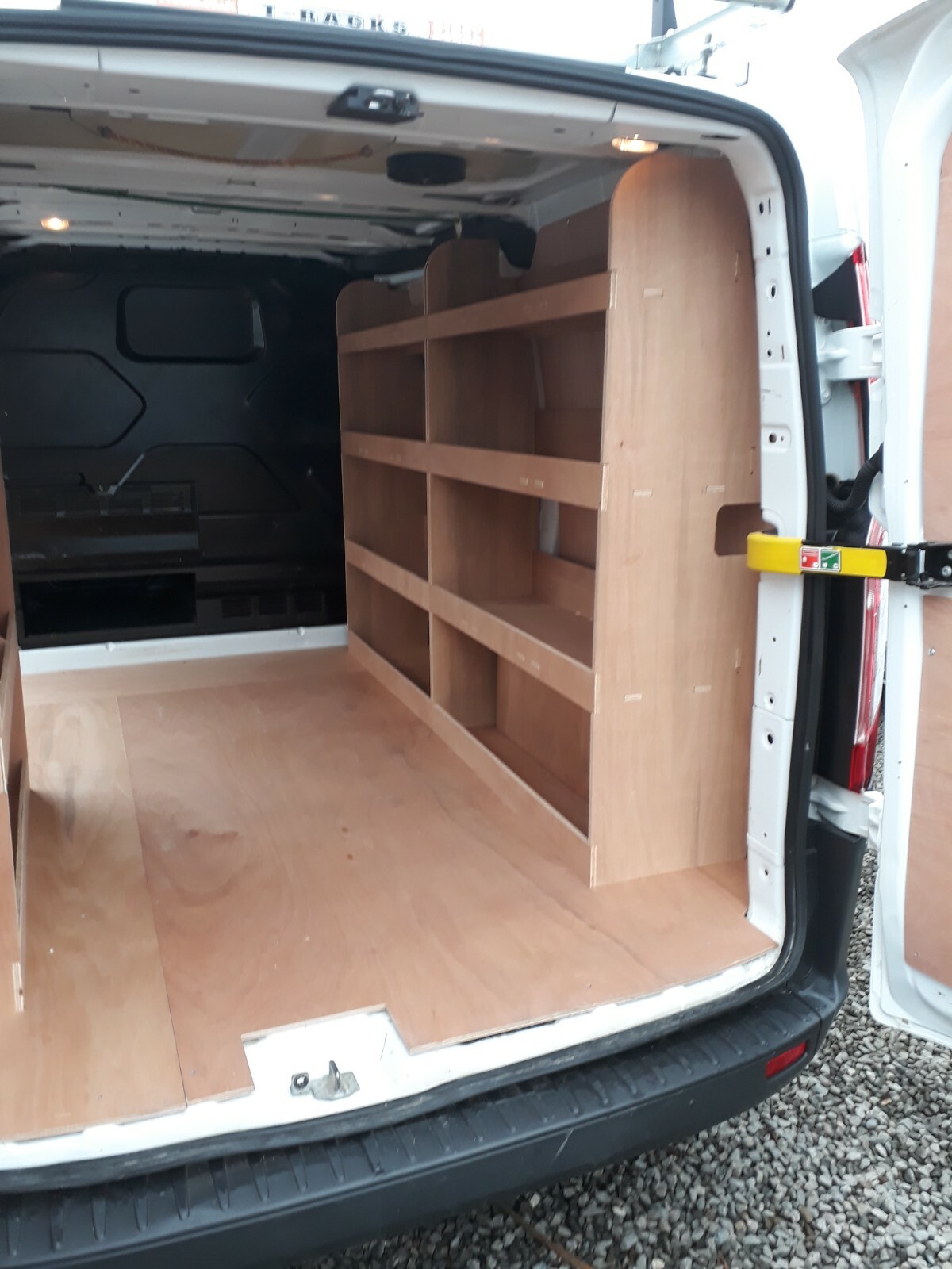 Vauxhall Vivaro SWB L1 Plywood Van Shelving Racking System Tool Storage ...