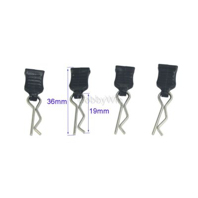 HBX part H166 Body Clips 2 pairs for Haiboxing 1/12 RC Truck 901 901A ...