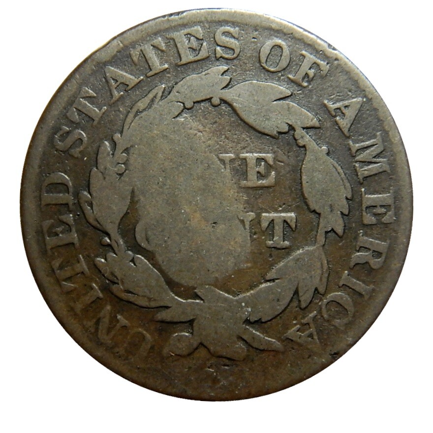 Large cent/penny 1832 private counterstamp stamp styled edges | eBay