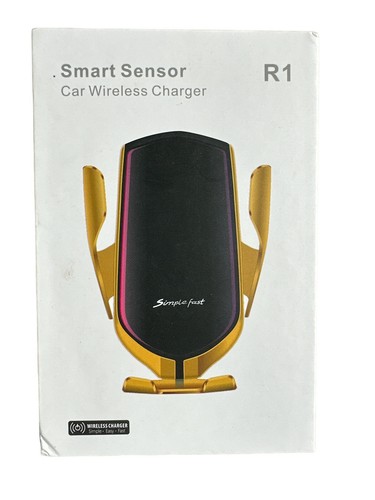 R1 Smart Sensor Wireless Car Charger Automatic Infrared Phone Cell ...