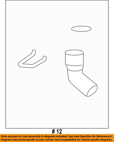 AUDI OEM 10-12 A4 Quattro 2.0L-L4 Cooling-Inlet Hose 8K1819373AN | eBay