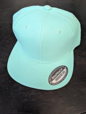 Snapback Hat Light Teal | eBay