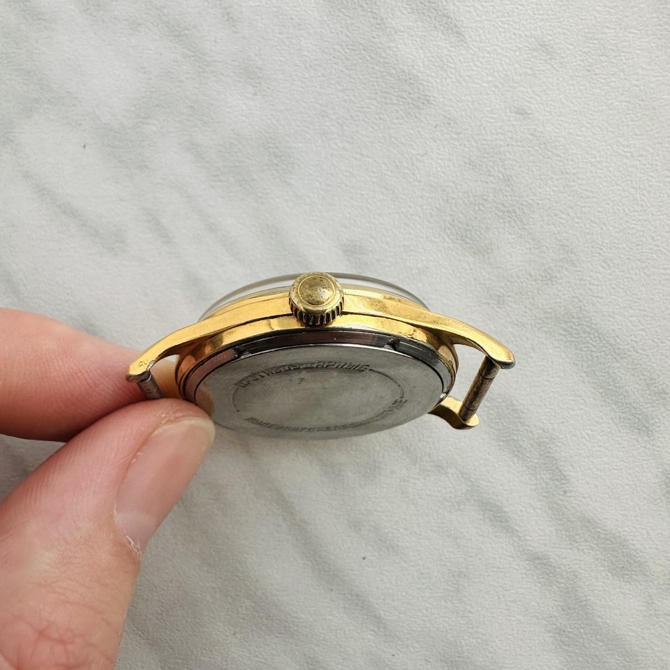 VOSTOK VOLNA 2809 Precision Gold AU Chistopol vtg USSR Watch Soviet SU ...