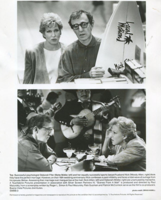 Scenes From A Mall 1991 Bette Midler Woody Allen Press Photo MBX 13 | eBay
