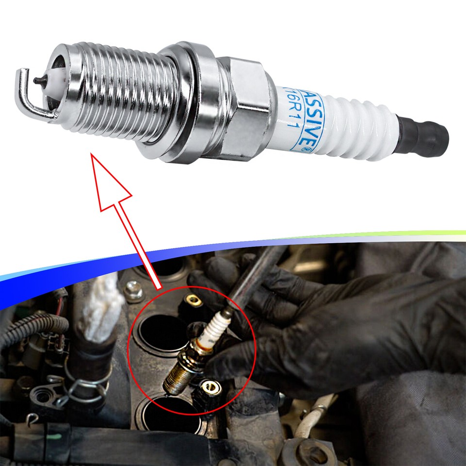 4X Spark Plug 90919-01240 3324 SK16R11 Iridium For Toyota Corolla ...