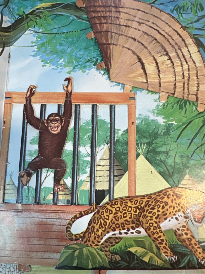 1933 Tarzan press out book vintage all cut outs included with book | eBay