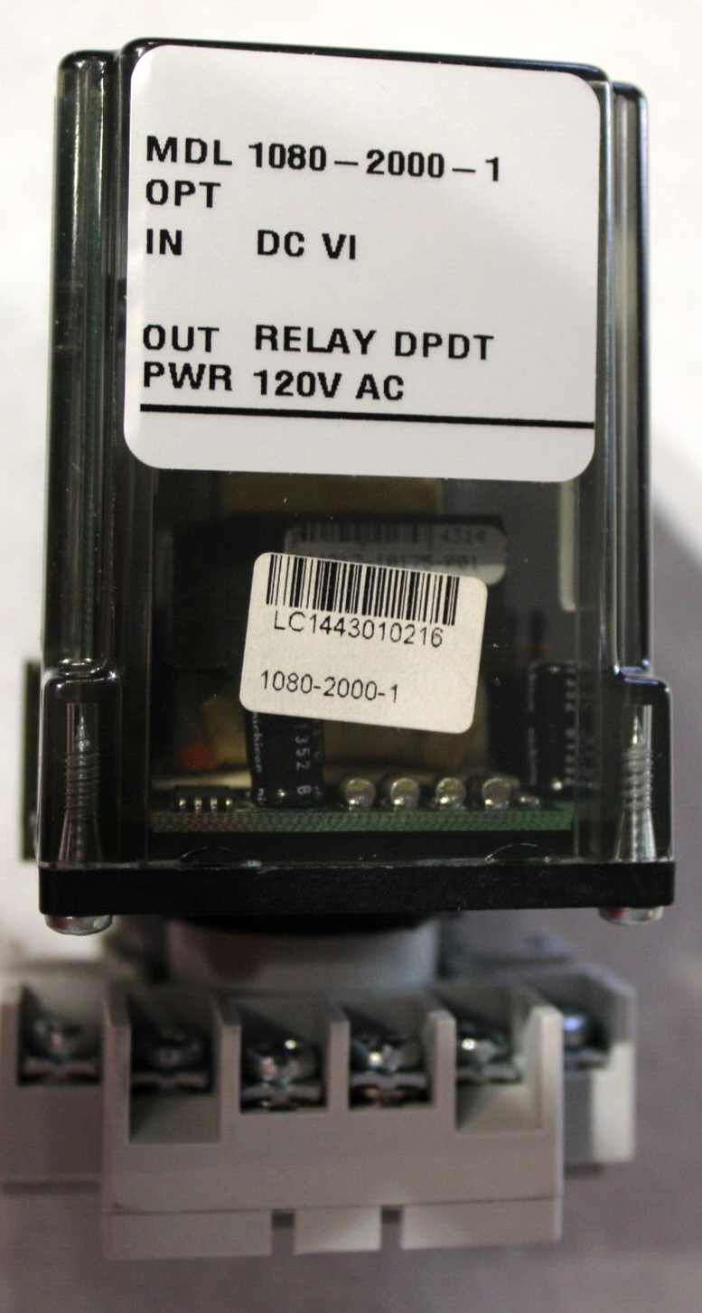 Action Inst Pak 1080-2000-1 Input - DCV / mA Output - DPDT Relay ...