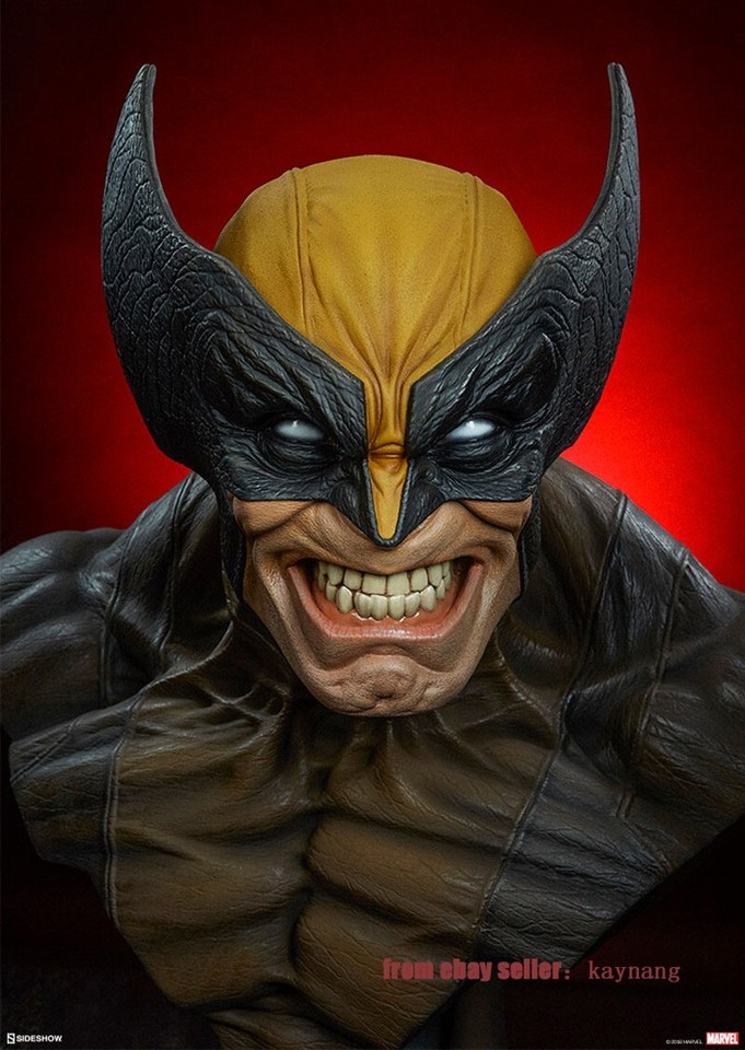 Sideshow Collectibles 400144 Marvel Comics 1/1 Wolverine Life Size Bust ...
