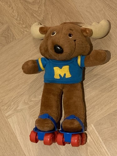 Vintage Montgomery Moose Soft Toy With Rollerskate get along gang | eBay UK