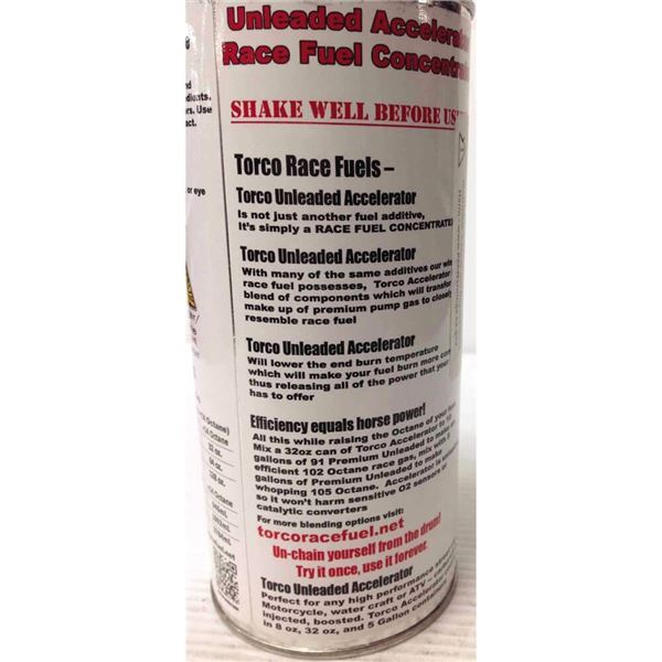 Torco Accelerator Race Fuel Concentrate | 32 oz. | F500010TE | eBay