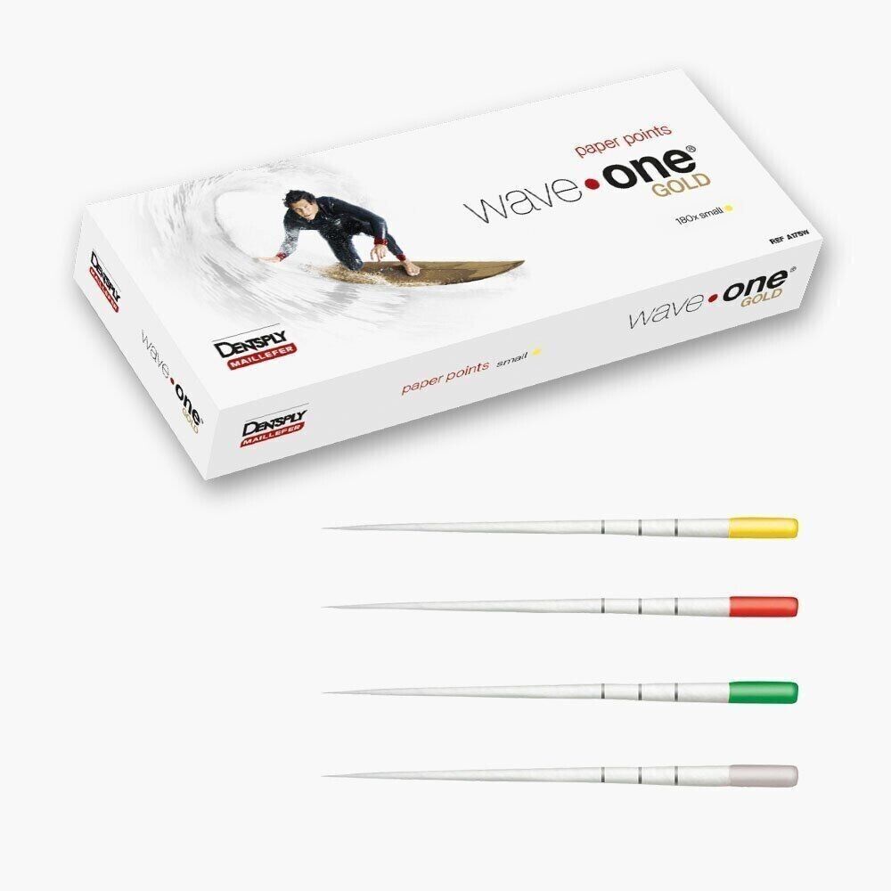 Dentsply Sirona WaveOne Gold Absorbent Paper Points Dental Endodontic ...