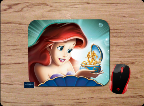 ARIEL THE LITTLE MERMAID DISNEY INSPIRED CUSTOM PC MOUSEPAD DESK MAT | eBay