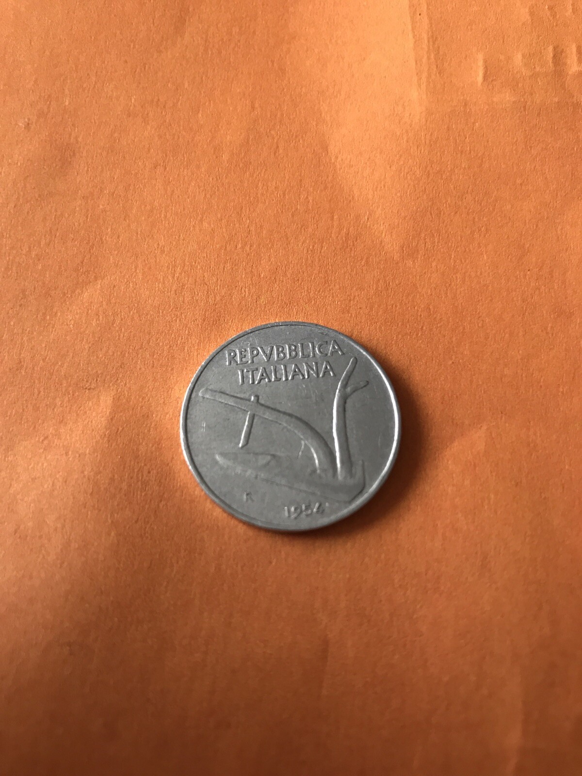 1954 10 Repvbblica Italiana Coin San Marino, Vatican › Italy | eBay UK