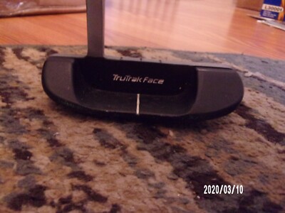 Trakker TK1 TruTrak Face Putter Steel Shaft 34" Needs Grip | eBay