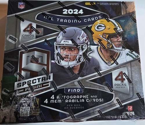 2024 PANINI SPECTRA FOOTBALL FACTORY SEALED HOBBY BOX | eBay
