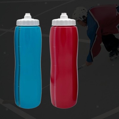 Squeeze Water Bottle Reusable 950ml Versatile for Women Men Squeezable ...
