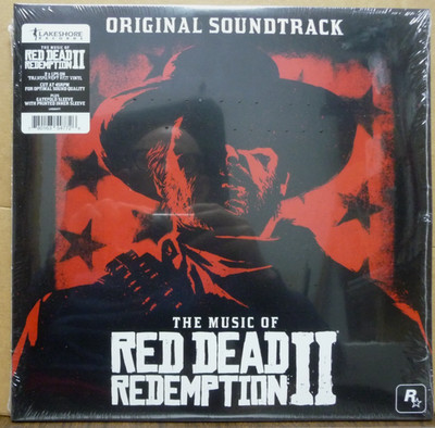 Red Dead Redemption II OST 2-LP - Transparent Red Colored Vinyl 45 RPM ...