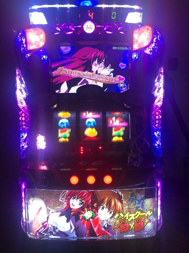 High school DxD Pachi-Slot Pachislo Pachinko Japanese Slot Machine ...