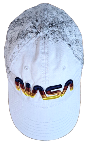 Retro NASA Worm Logo Baseball Cap Embroidred Cotton Adjustable Dad RARE ...