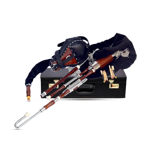 Irish Uilleann pipe Half set Seasoned Rosewood Chanter,Drone bellow ...