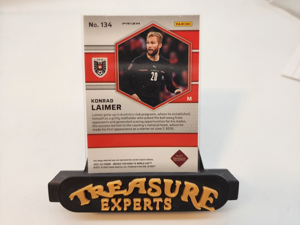 2021 Mosaic FIFA #134 Konrad Laimer Red Pulsar Austria Mint | eBay