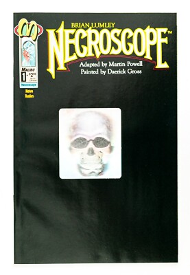 Necroscope #1 (1992 Malibu Comics) 2nd Print Hologram! Brian Lumley ...