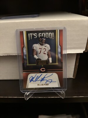 2023 Panini Score Football Bears William “The Fridge” Perry “It’s Good ...