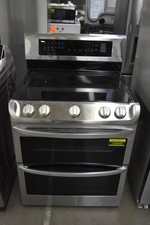 LG LDE4413ST 30" Stainless Steel Electric Smoothtop Double Oven Range ...