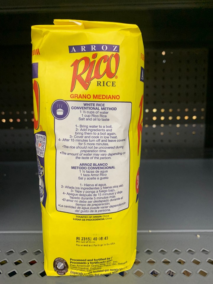 Arroz Rico Grano Mediano - Medium Grain - 3Lbs - 1 BAG 743709000116| eBay