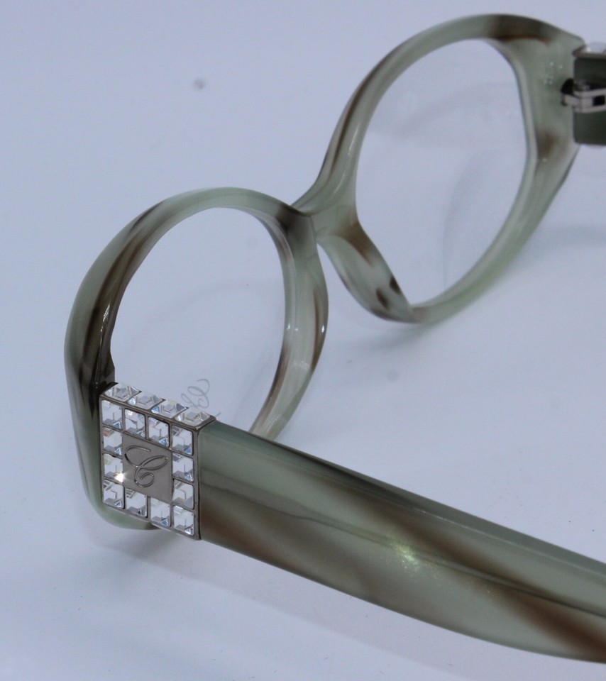 NEW AUTHENTIC CHOPARD GREEN OPTICAL FRAME VCH026S WOMEN'S 54 15 140 ...