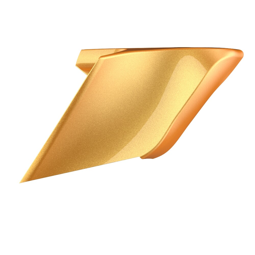 HARD CANDY GOLD FLAKE Fit Harley 2014+ CVO Tapered Stretched Extended ...