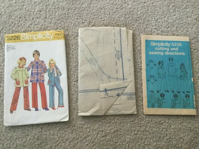 Simplicity 5226 Girls Dresses Top Shorts Pants Pattern Sizes a 3-8 Easy ...