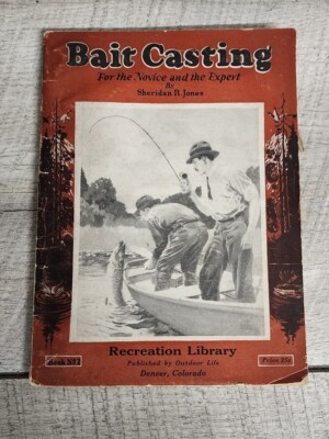 Outdoor Life Bait Casting Book | eBay