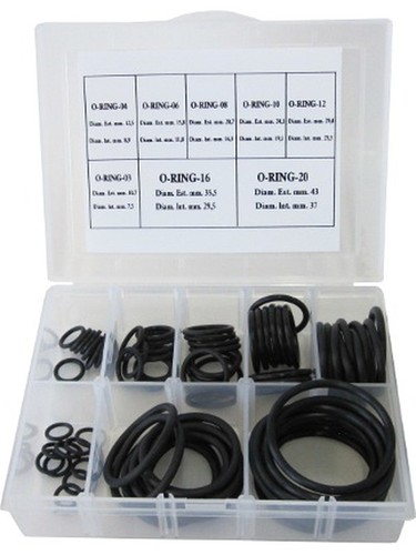 Aeroflow EPR Rubber O-Ring Kit Contains 10 of each -3 to -20 (AF175-KIT ...