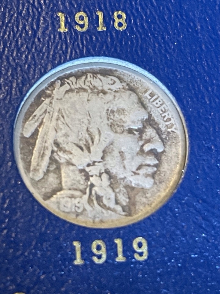 Whitman Buffalo Nickel Coin Book Incomplete With 32 Nickels Hard to ...