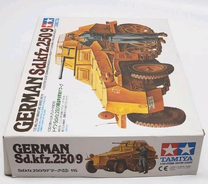 Tamiya 35115 German Sd.kfz.250/9 1:35 Scale Model Kit 1/35 No. 115 1600 ...