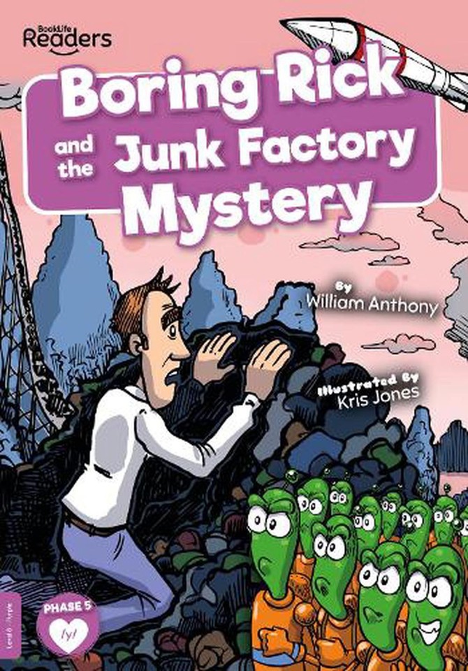 Boring Rick and the Junk Factory Mystery by William Anthony (English ...