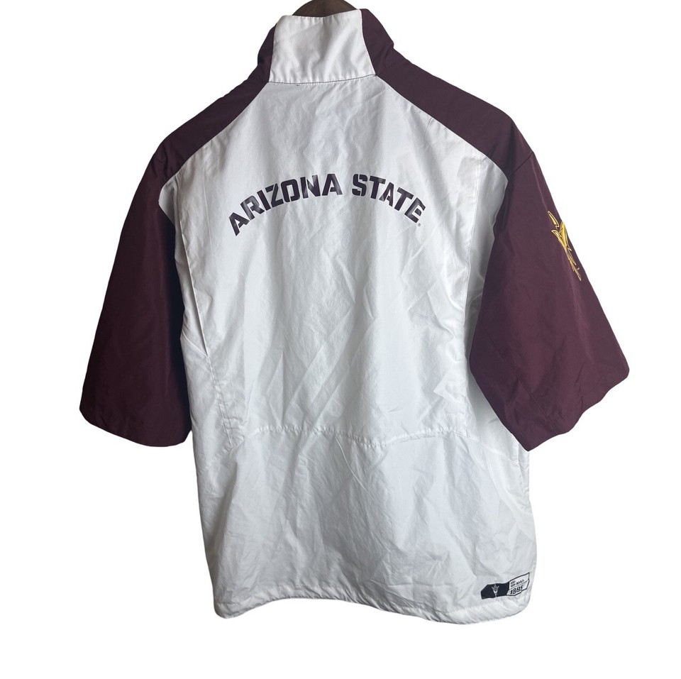 Arizona State Sun Devils Men’s Nike 1/4 Zip Golf Short Sleeve Pullover ...