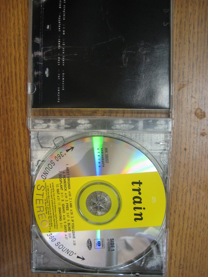 Train by Train feat. Pat Monahan Audio Alternative Music CD Album ...