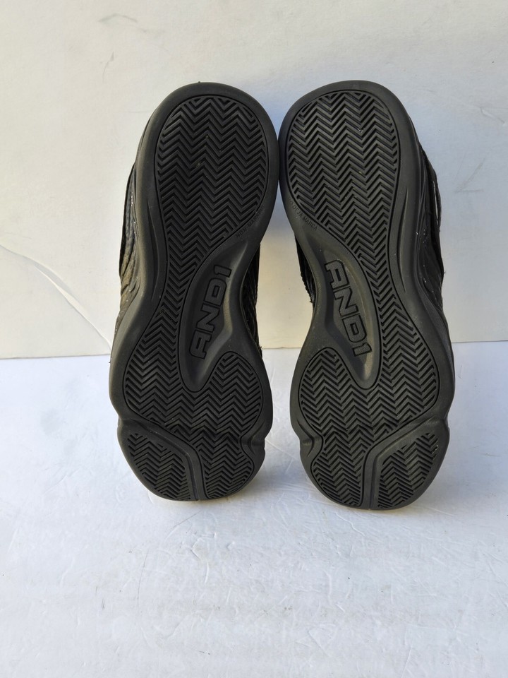 AND1 Maverick Basketball Shoes Black High-Top Stylish Sneakers Men’s ...