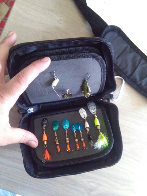 Multifunctional Fishing Hooks Bags Sequins Lure Bag Accessory Baits ...