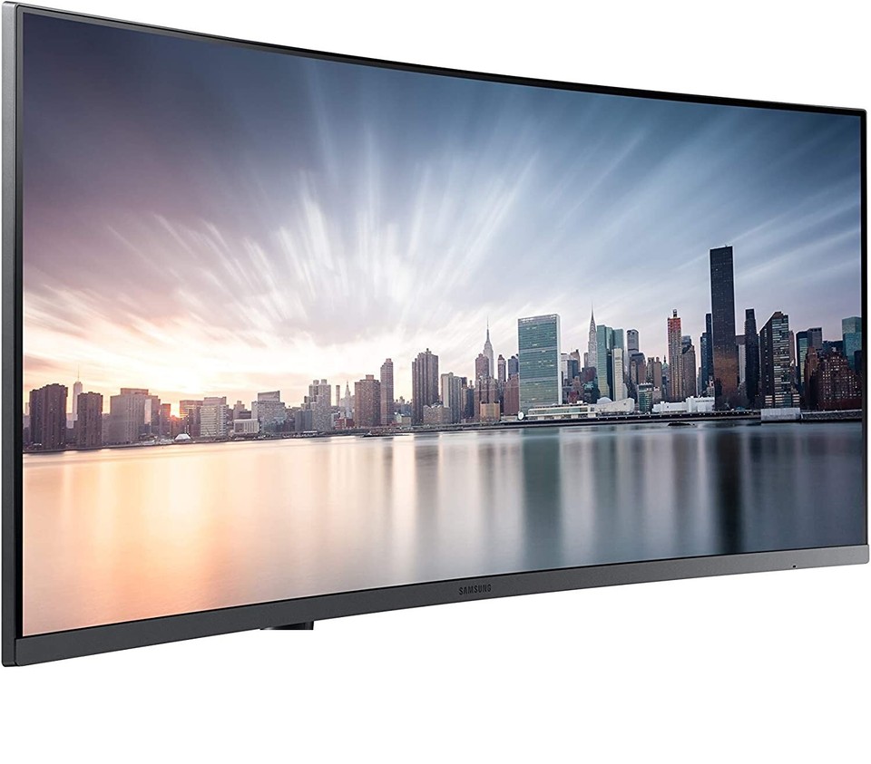 Samsung Business CH890 Series 34" Curved screen 3440x1440p WQHD Monitor ...