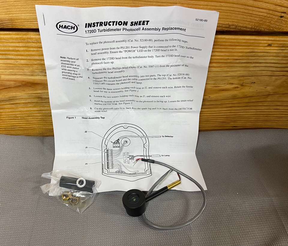 NEW 5218000 Hach 1720E turbidity meter photodetector HACH 5218000 | eBay