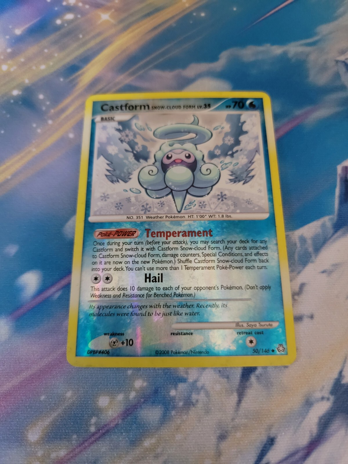 Pok%C3%A9mon+TCG+Castform+Snow-Cloud+Form+Legends+Awakened+50+Reverse ...