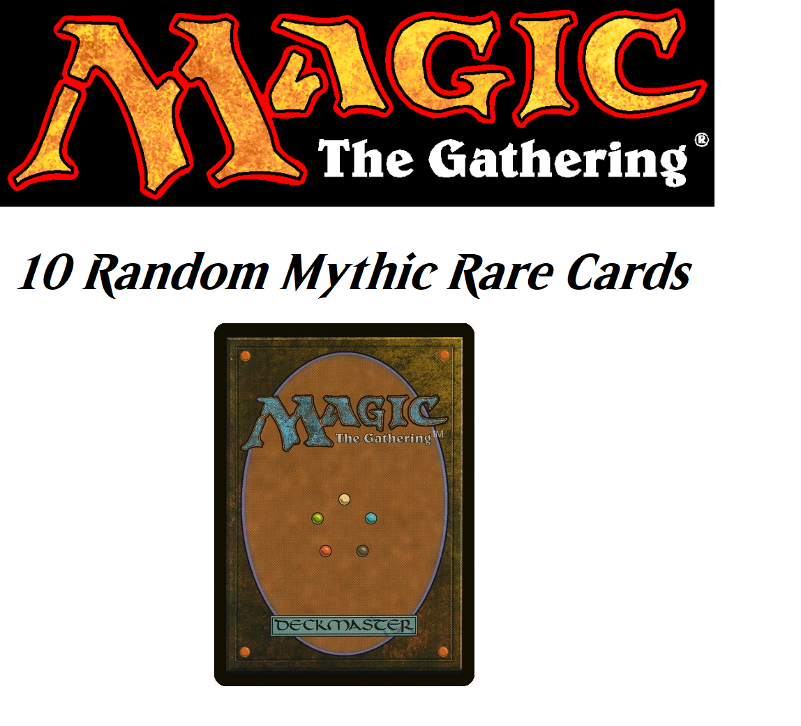 10 Mythic Rare Card Lot Bulk Magic MTG CHOOSE YOUR COLOR IF YOU'D LIKE ...