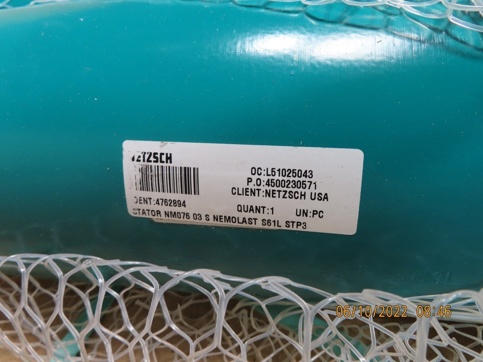 Stator for Netzsch NM076-3 stage pump, STP3, S61L | eBay