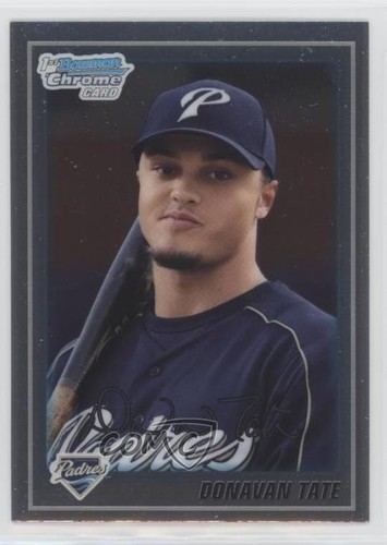 2010 Bowman Chrome Prospects Donavan Tate #BCP90 | eBay